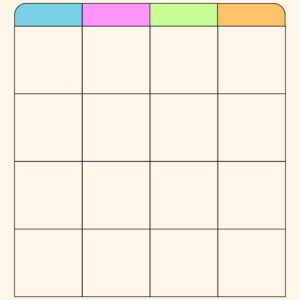 Printable Blank Columns Templates - Printable JD