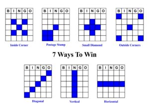 Printable Bingo Pattern Examples - Printable JD