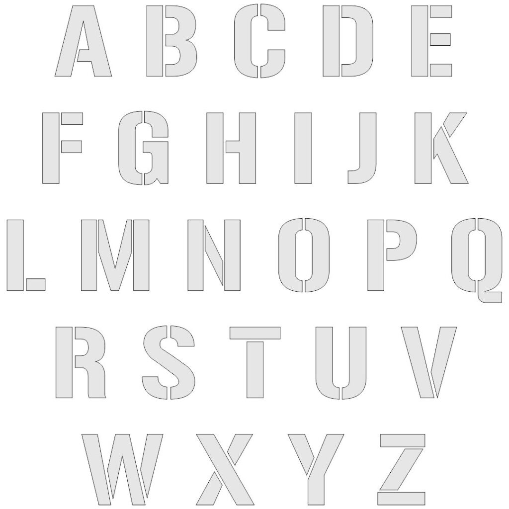 Printable Cut Out Letters - Printable JD