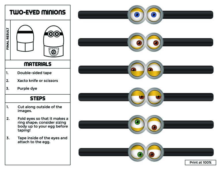 Printable Despicable Me Minion Mouth - Printable JD