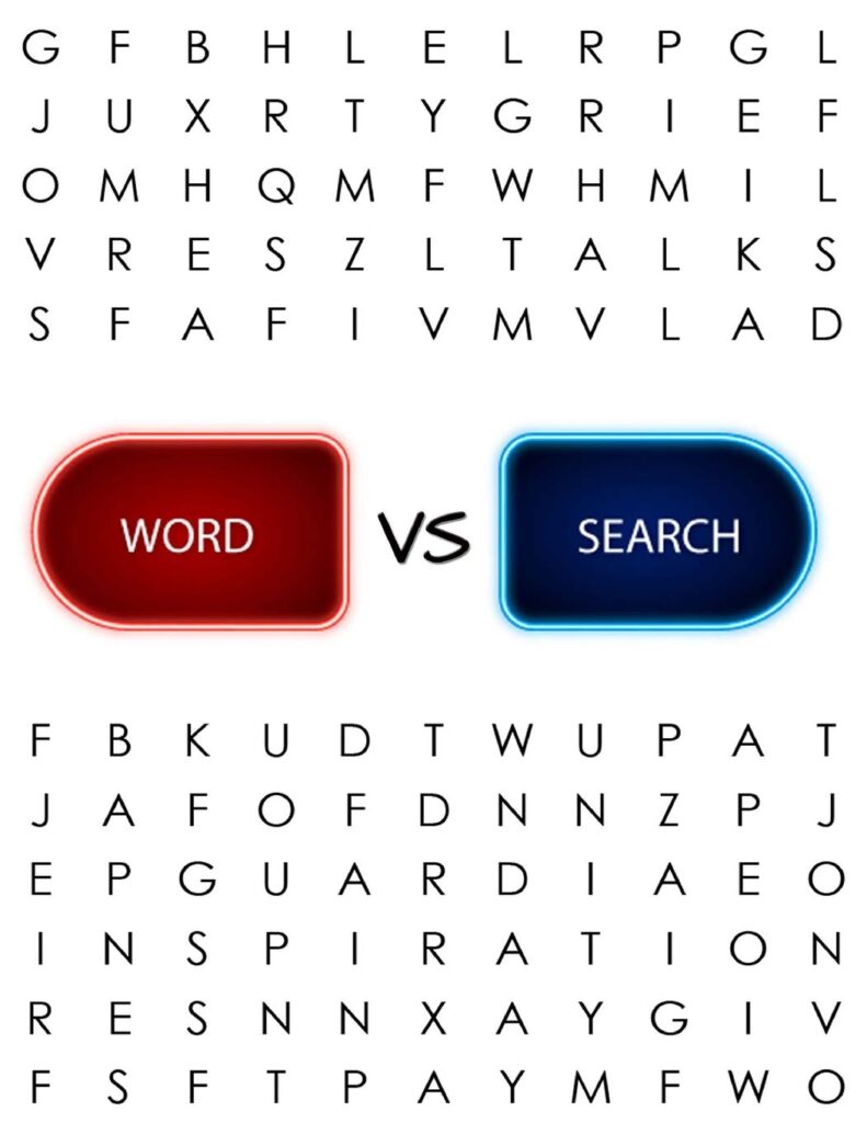 Printable Extremely Hard Word Search - Printable JD