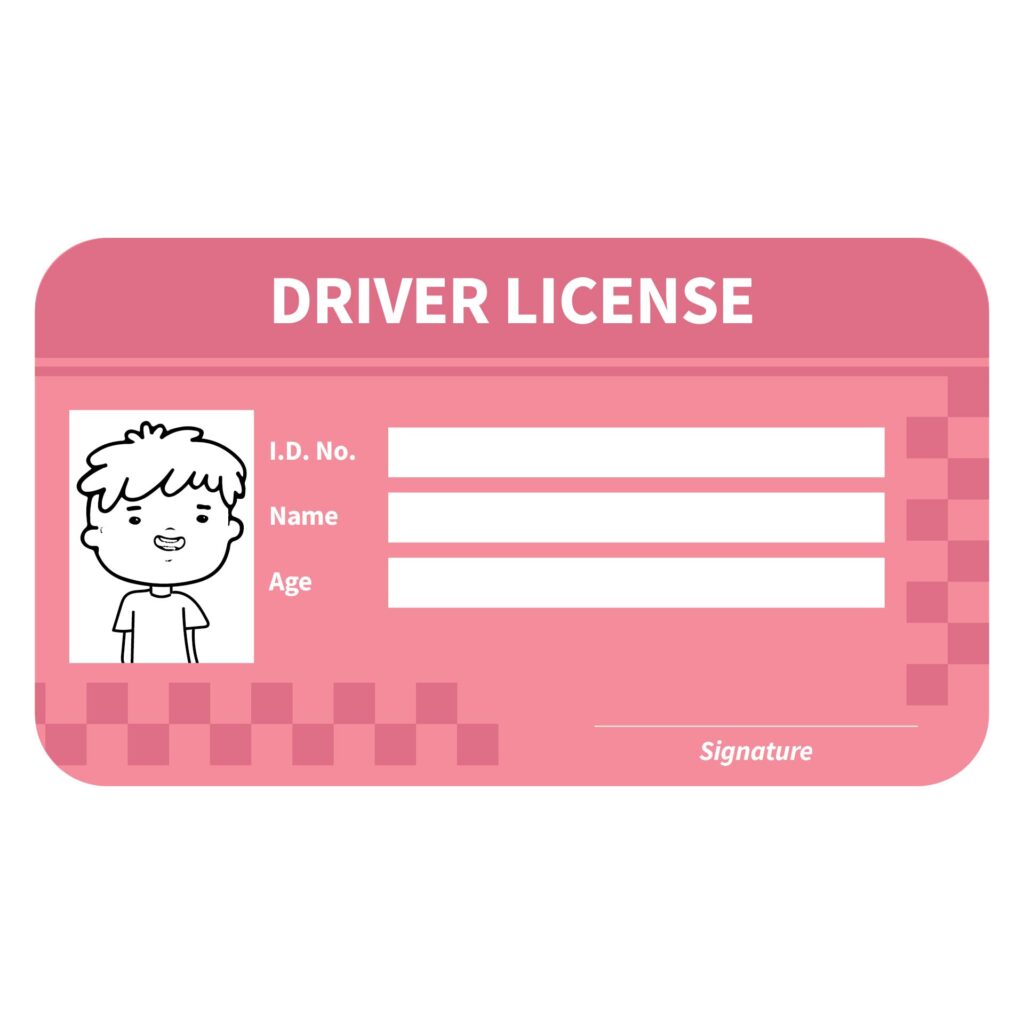 Printable Drivers License Template - Printable JD