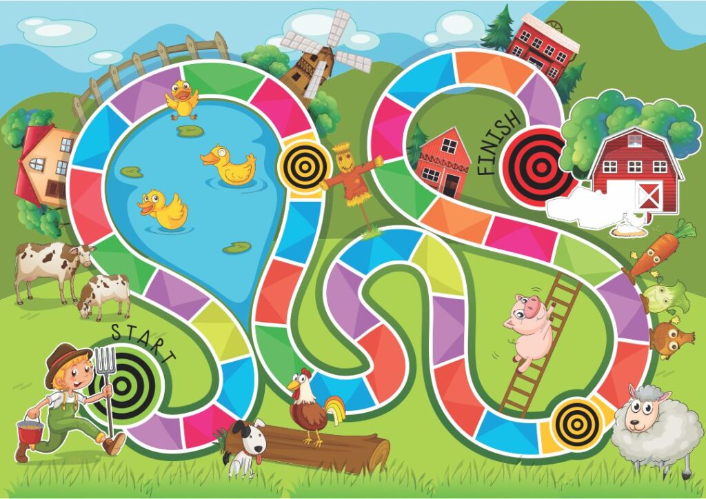 Printable Candyland Board Game - Printable JD