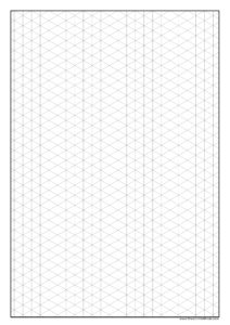 Printable Isometric Grid Paper - Printable JD