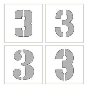 Printable Number 3 Templates - Printable JD
