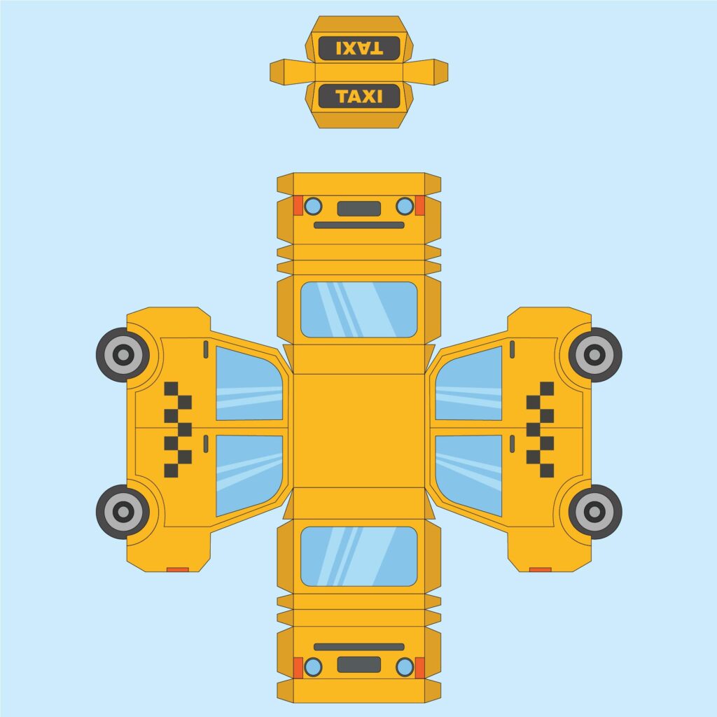 Printable Paper Cars - Printable JD