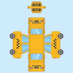 Printable Paper Cars - Printable JD