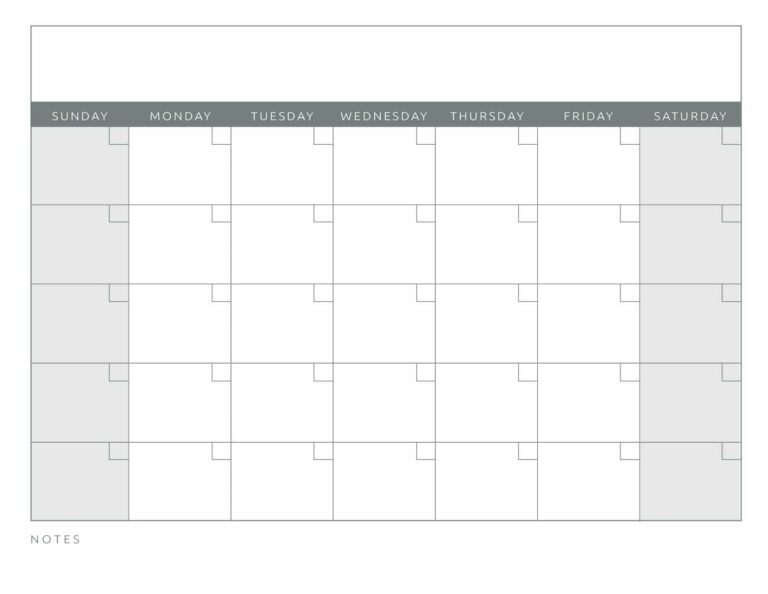 Printable 30 Day Calendar - Printable JD