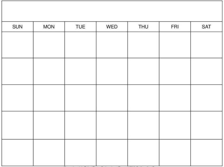 Printable 30 Day Calendar - Printable JD