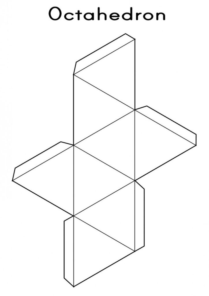 Printable 3D Shapes To Cut - Printable JD