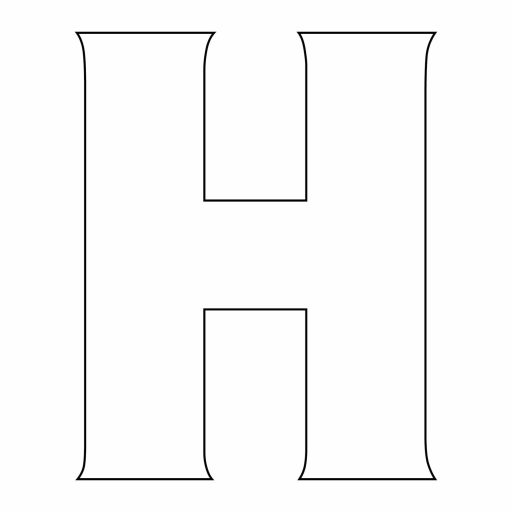 Printable Big Cut Out Letters - Printable JD