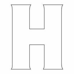 Printable Big Cut Out Letters - Printable JD