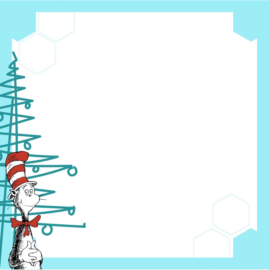 Printable Dr. Seuss Border - Printable JD