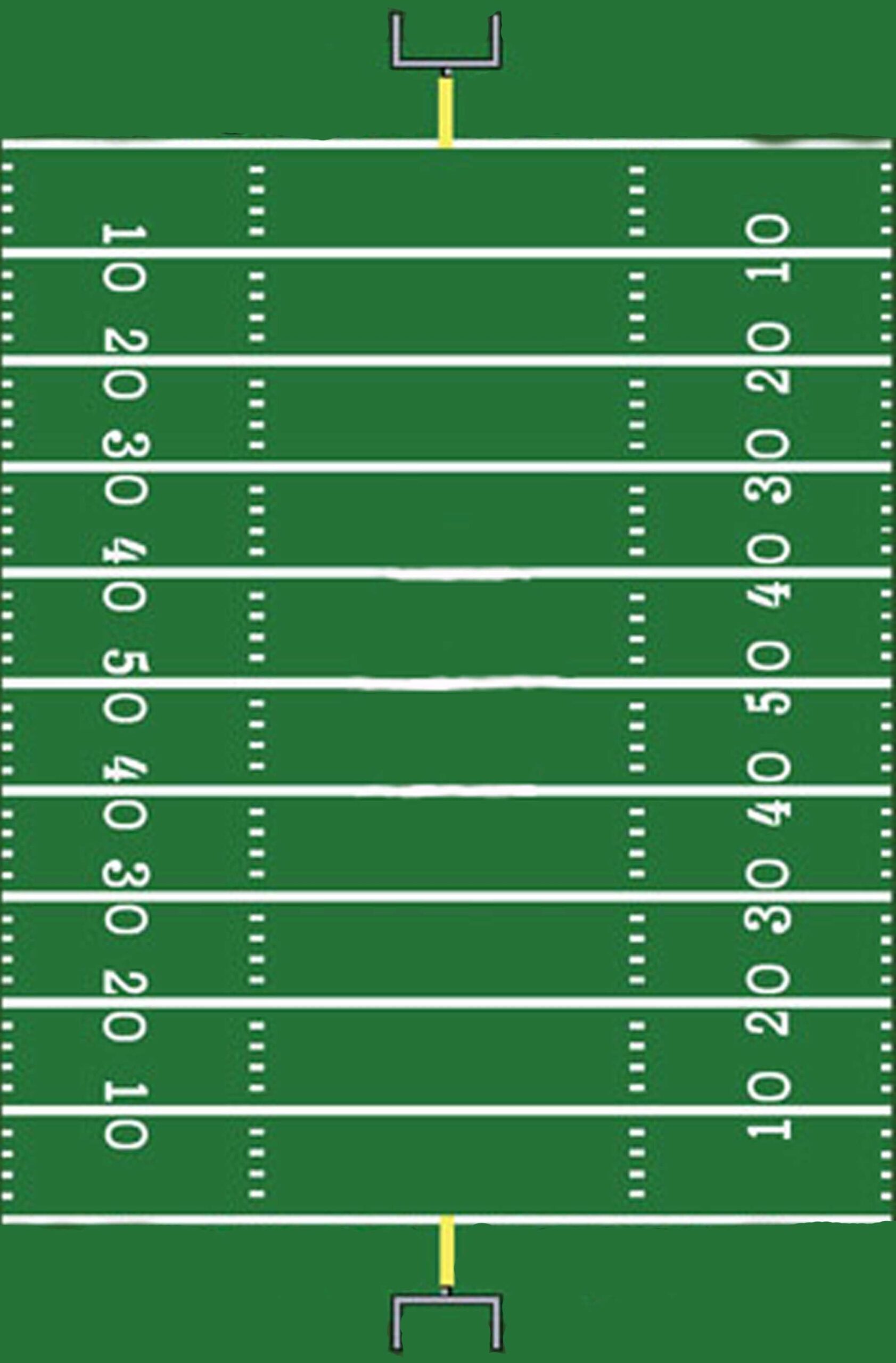 Printable Football Field Printable JD