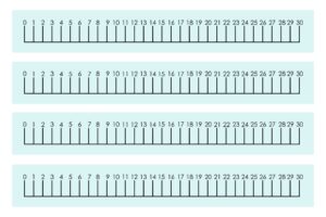 Printable Number Line 1 30 - Printable JD