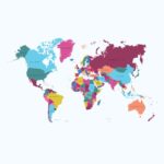 Printable Simple World Map - Printable JD