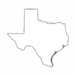 Printable Texas Map Outline - Printable JD