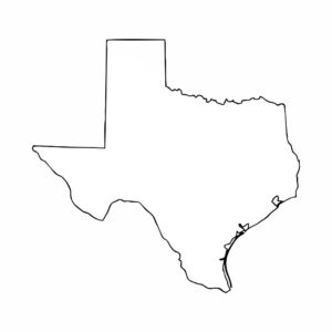 Printable Texas Map Outline - Printable JD