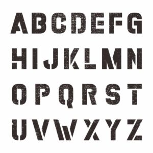 Printable 3 Inch Letter Stencils - Printable JD