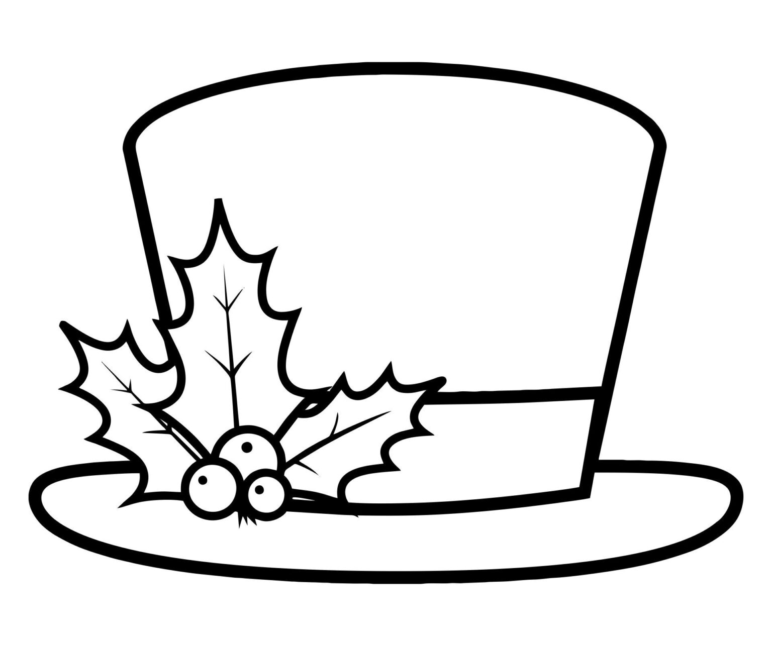 Printable Felt Snowman Hat Template Printable JD