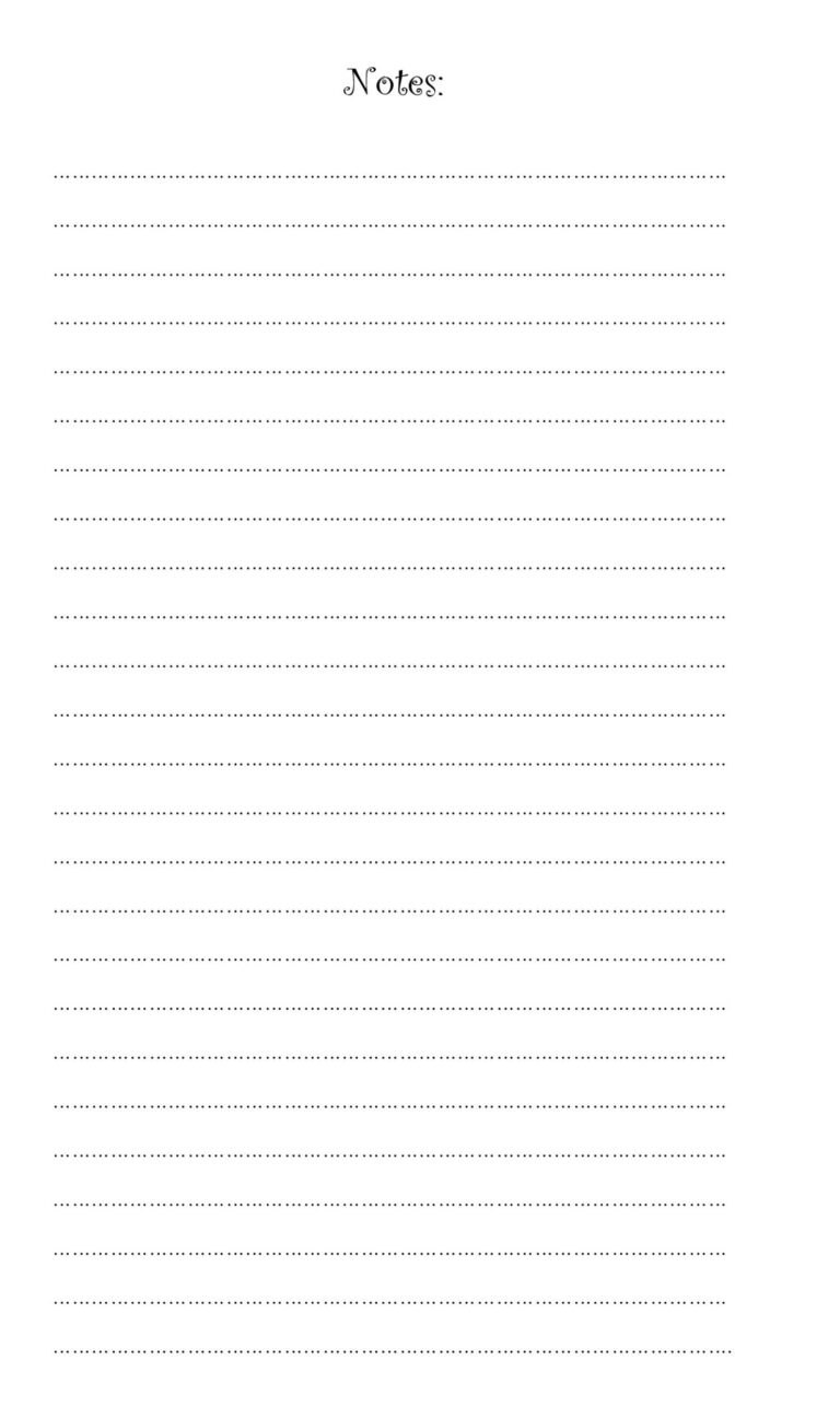 Printable Handwriting Paper - Printable JD