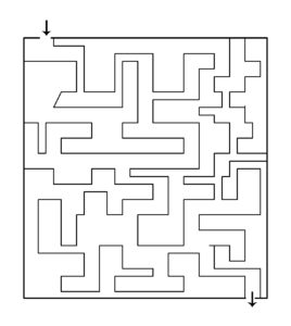 Printable Hard Mazes - Printable JD