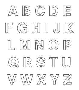Printable 2 Inch Alphabet Letters - Printable JD
