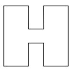 Printable 3 Inch Letter Stencils - Printable JD