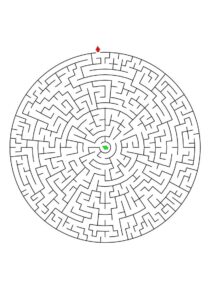 Printable Hard Mazes - Printable JD