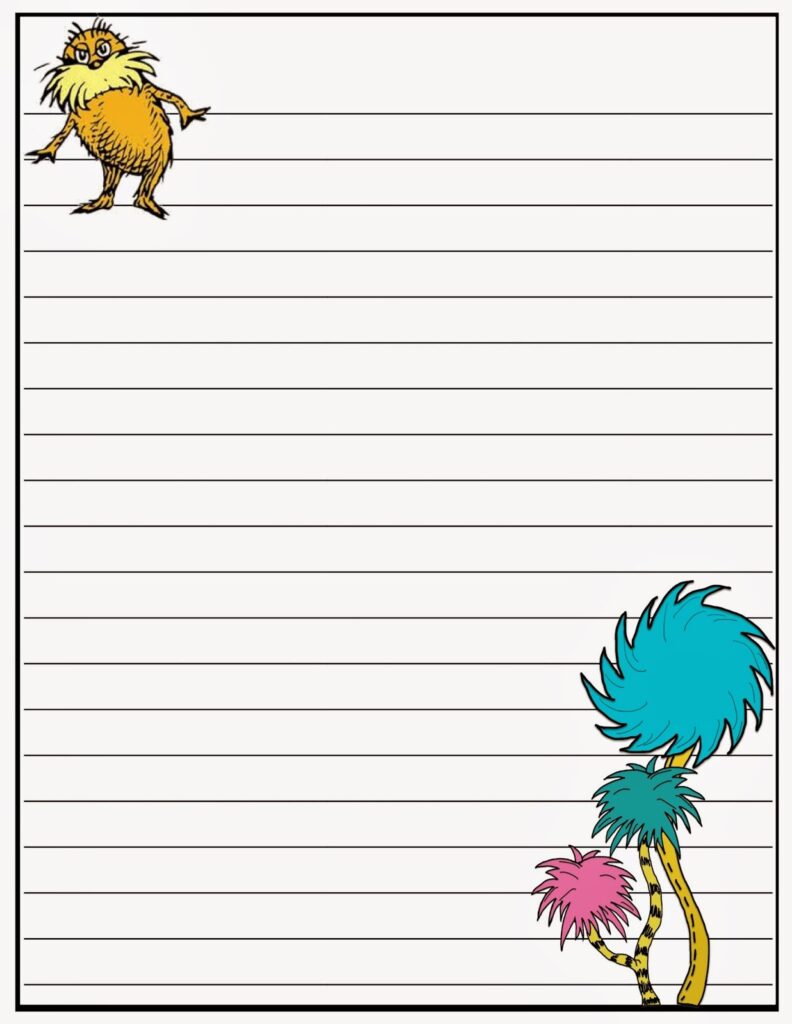 Printable Second Grade Writing Paper - Printable JD