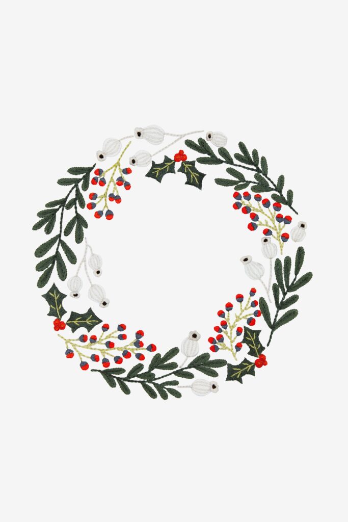Printable Wreath Template - Printable JD