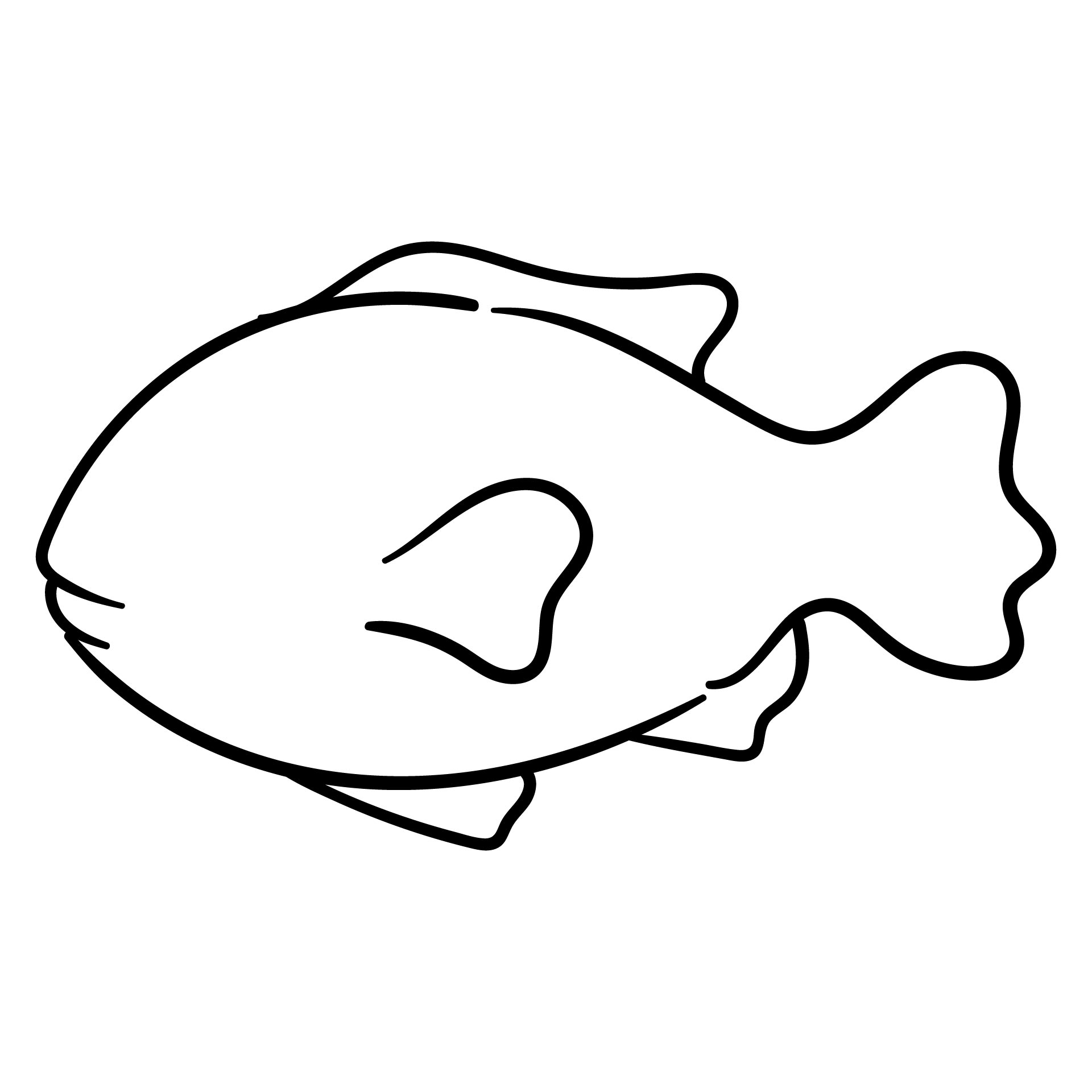 Printable Fish Pattern Printable JD