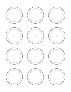 Printable French Macaron Template - Printable JD