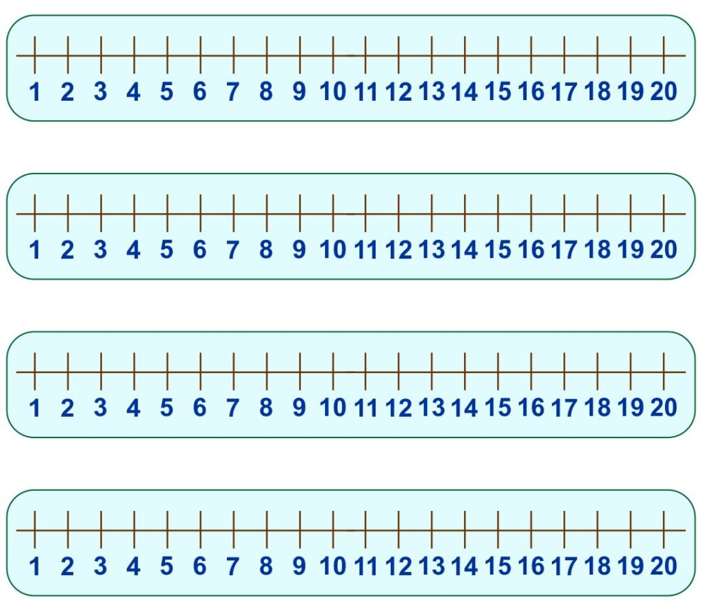 Printable Number Fill It Ins - Printable JD
