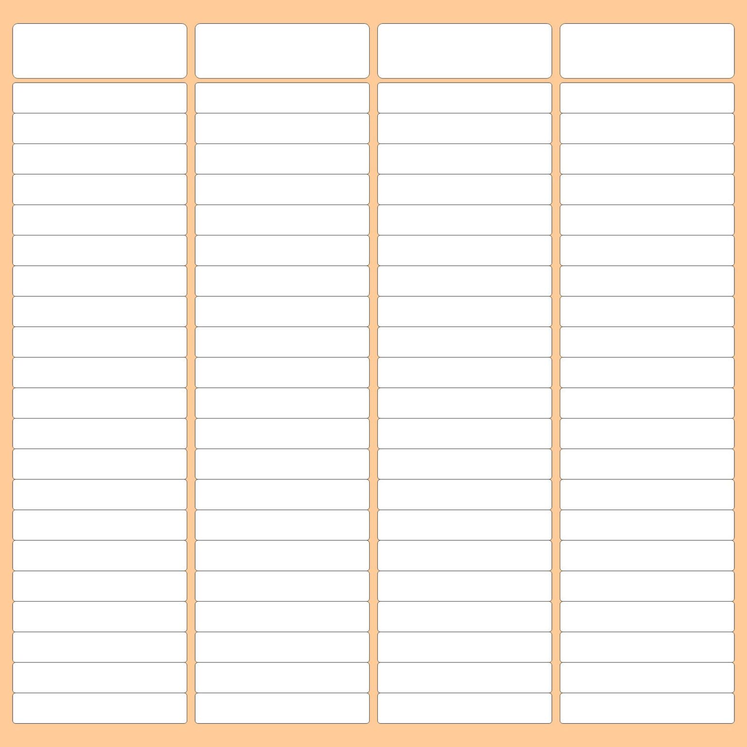 Printable 3 Column Spreadsheet - Printable JD