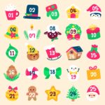 Printable Christmas Numbers 1 To 31 - Printable JD