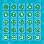 Printable Christmas Numbers 1 To 31 - Printable JD