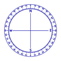 Printable Compass Degrees - Printable JD