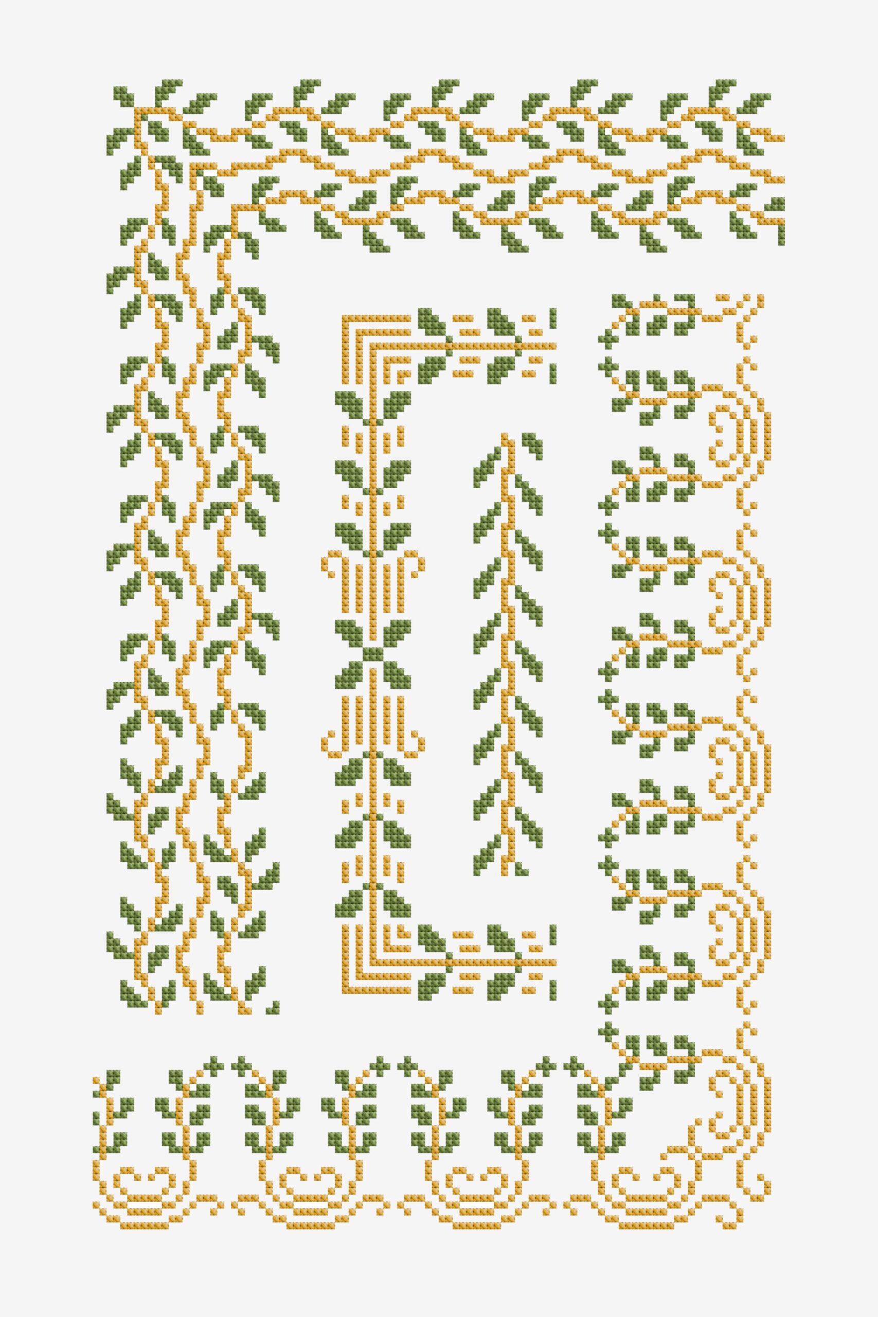 Printable Cross Stitch Borders Printable JD