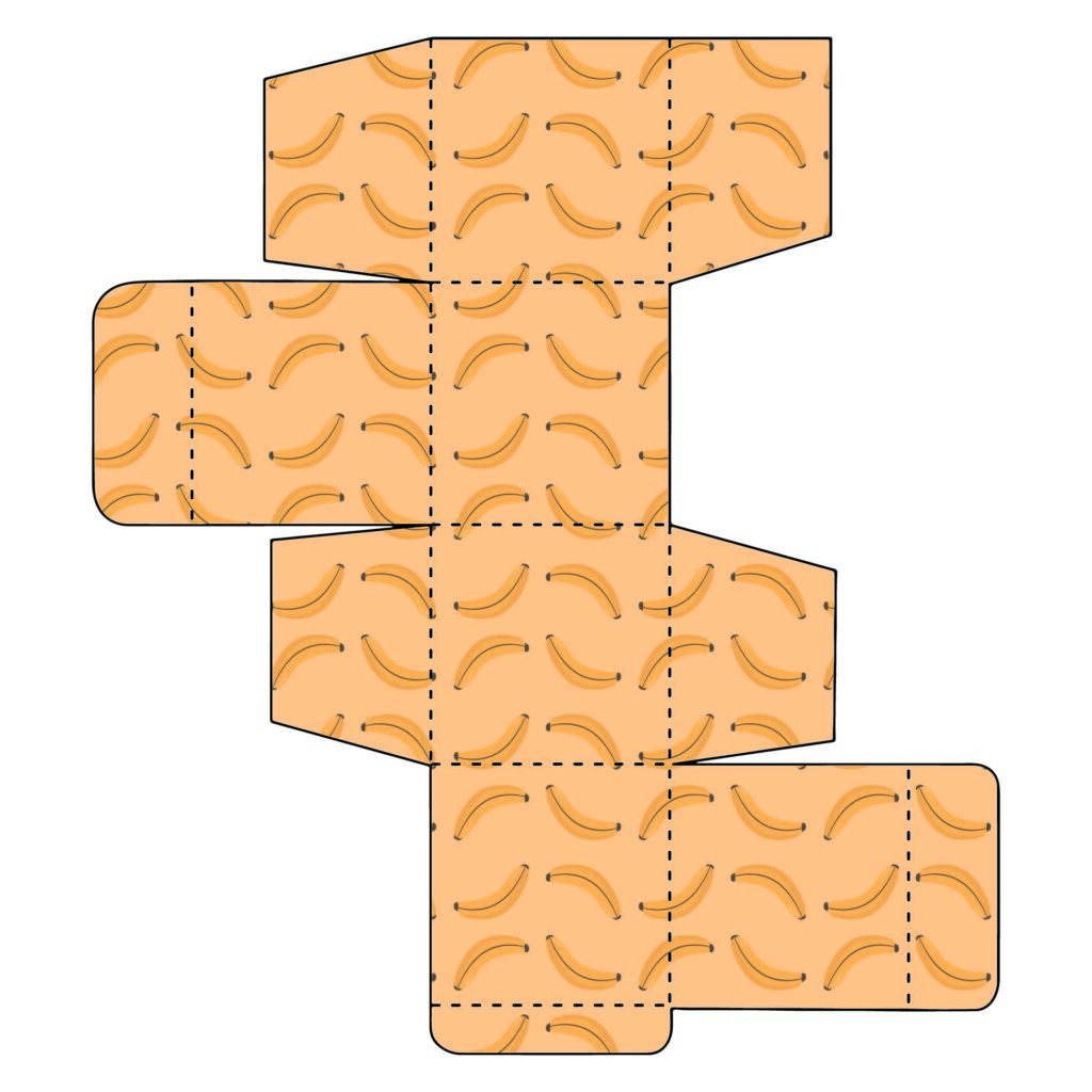 Printable Cube Template 4 Inches - Printable JD