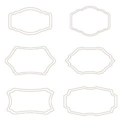 Printable Deer Plaque Template - Printable JD