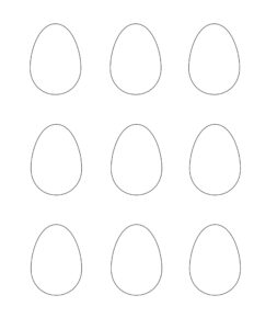 Printable French Macaron Template - Printable JD