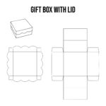 5 Best FREE Printable Gift Box With Lid Template - Printable JD