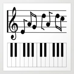 Printable Piano Notes - Printable JD