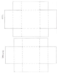 Printable Rectangular Box Template - Printable JD