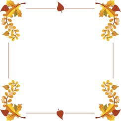 Printable Thanksgiving Borders - Printable JD