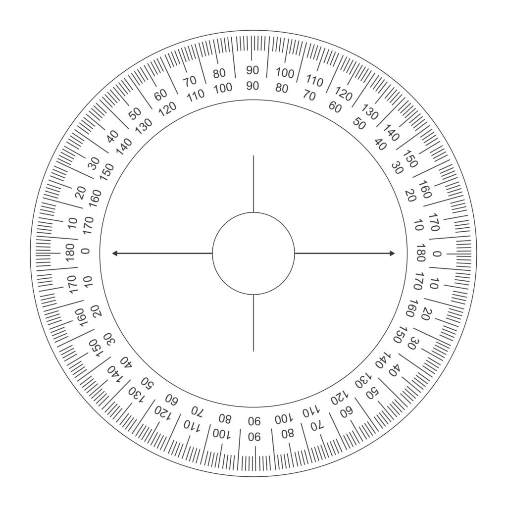 Printable 360 Degree Wheel - Printable JD