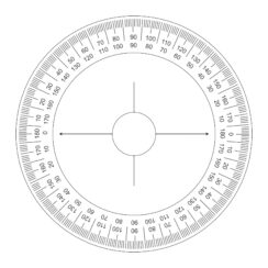 Printable 360 Degree Wheel - Printable JD