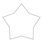 Printable Big Star Template - Printable JD