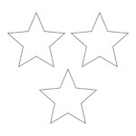 Printable Big Star Template - Printable JD
